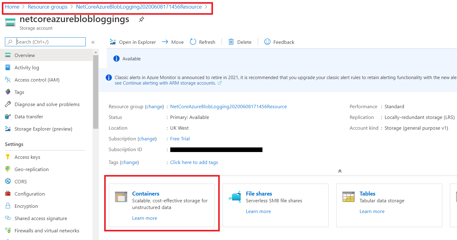 Logging to Azure Blob Storage with Serilog – Dmitri Galejev