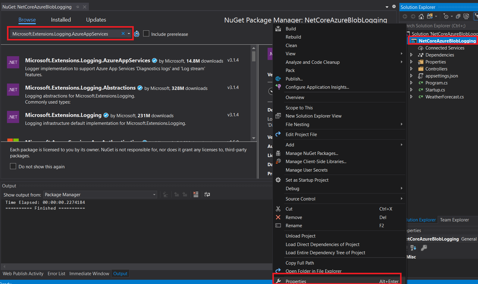 Logging to Azure Blob Storage – Dmitri Galejev